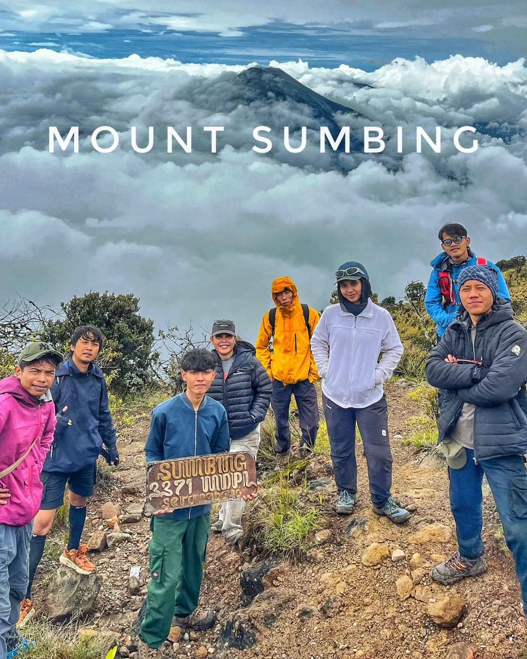 Private Trip Gunung Sumbing via Garung 2D1N: Pendakian Aman , Nyaman ...